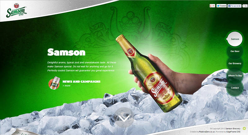 The 70 Most Loved One Page Websites from 2012