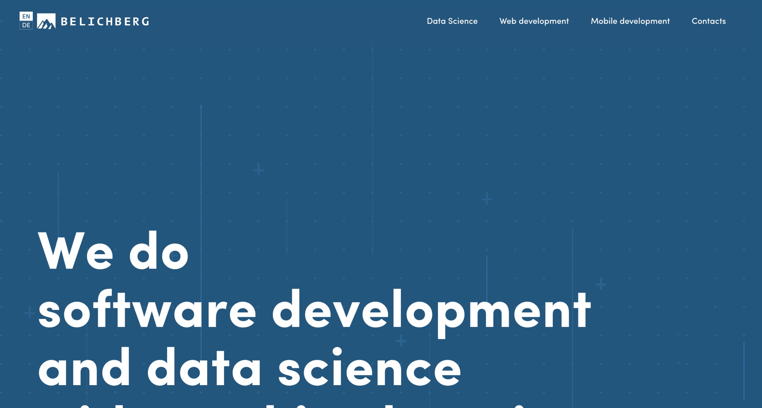 Belichberg - One Page Website Award