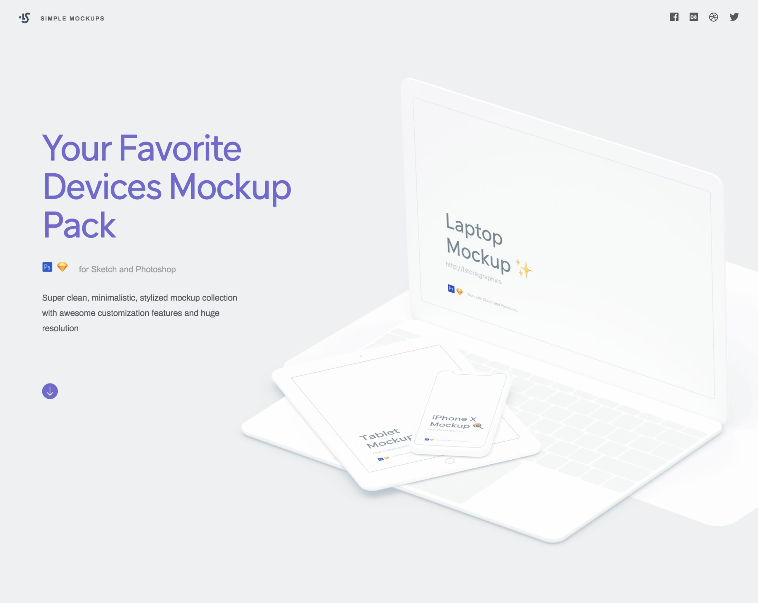 Simple Mockups - Most Loved Website Award