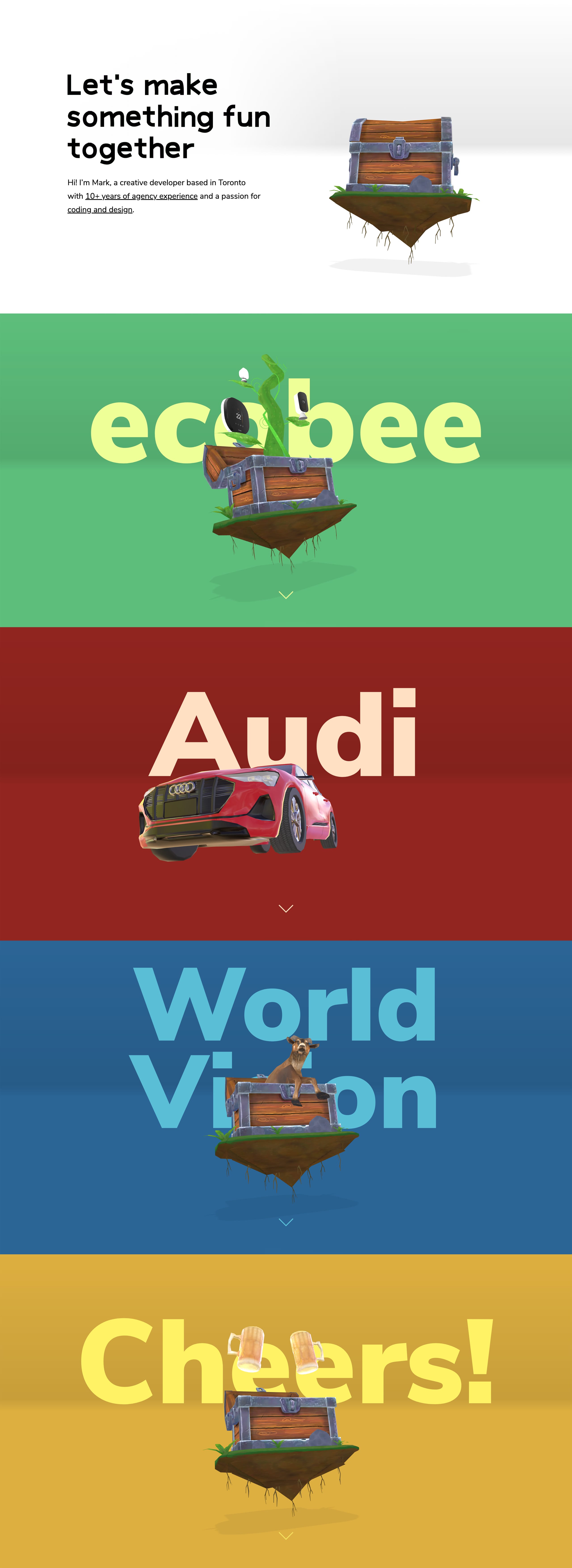 Mark Appleby - One Page Website Award