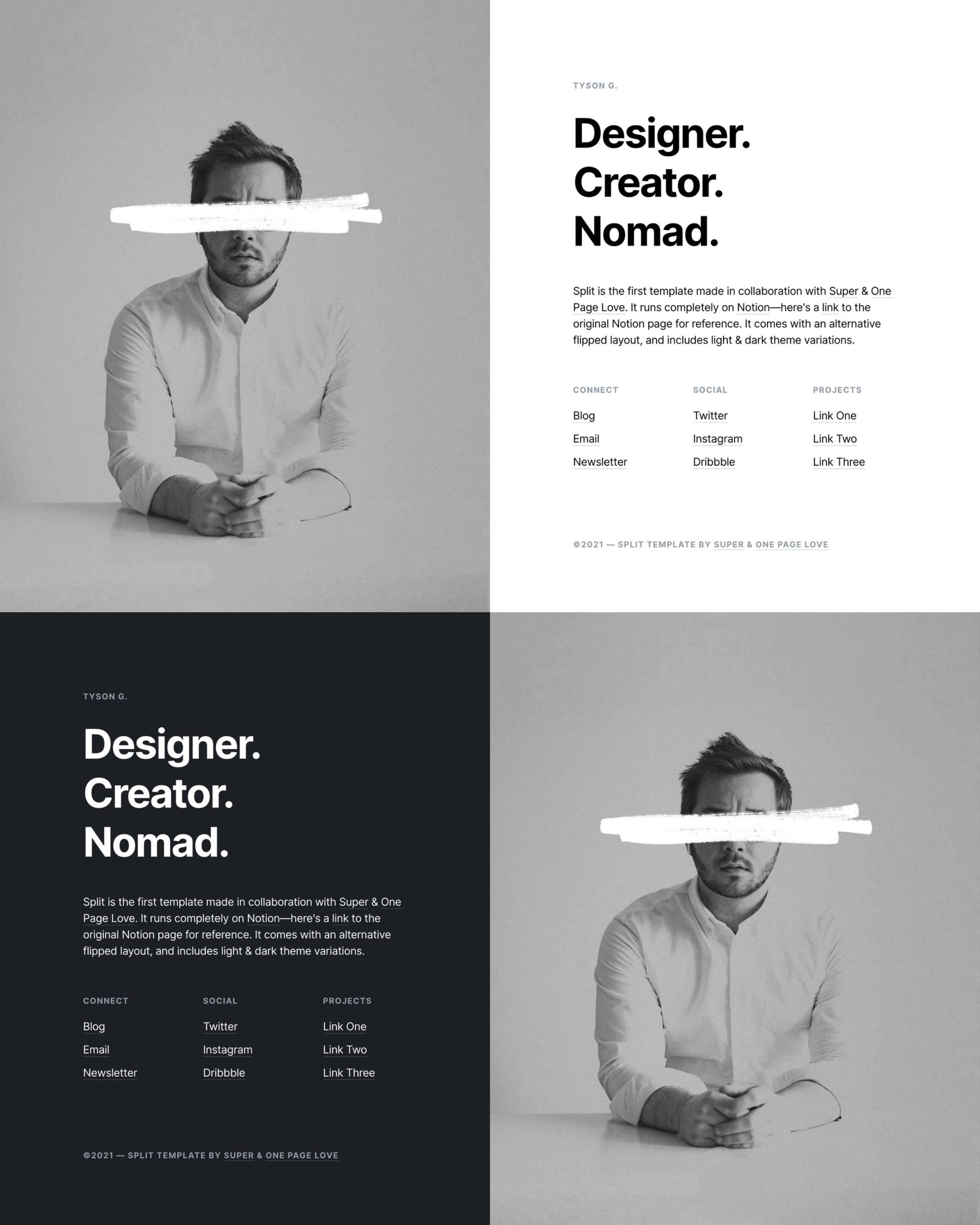 Split - Template Review and Demo